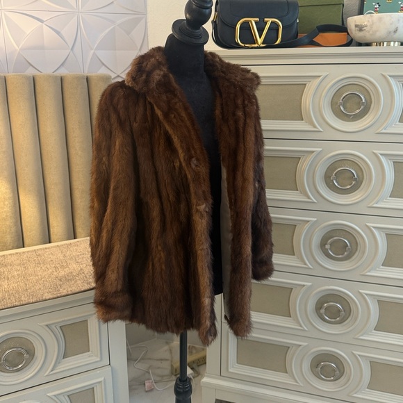 Jackets & Coats | Real Mink Fur Coat Small | Poshmark